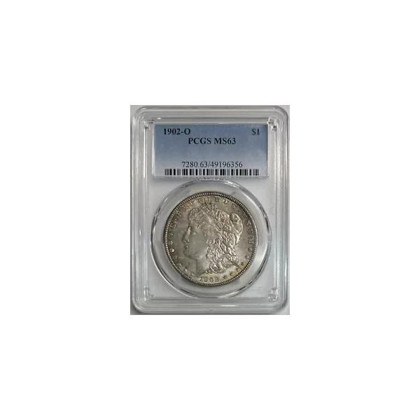 1902 O モルガン ドル PCGS MS63 トーン銀貨 $1