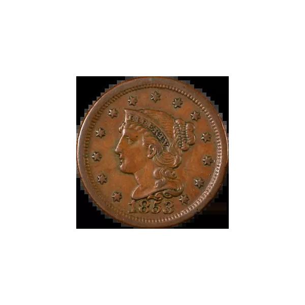1853 Large Cent エグゼクティブ コイン カンパニーからのお得なセール