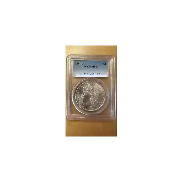 1884-O $1 PCGS MS64 モーガン シルバー ドル