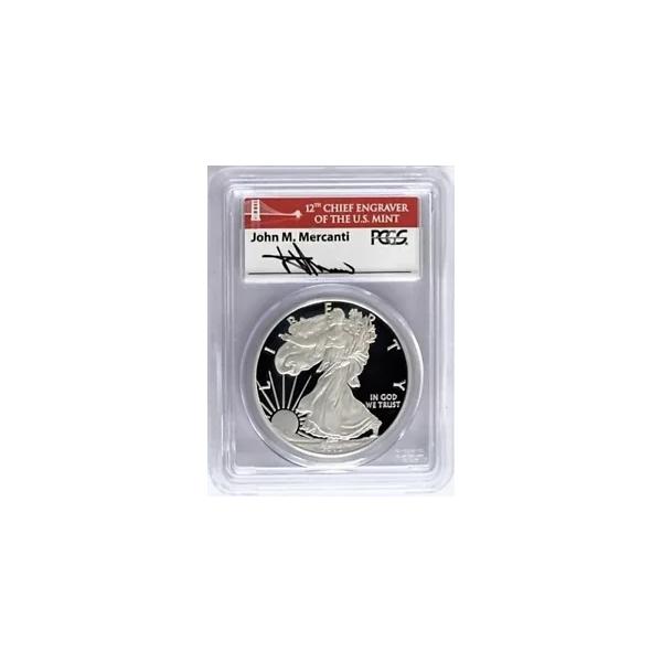2012 S プルーフ シルバー イーグル サンフランシスコ ミント セット FS PCGS PR70 メルカンティ ブリッジ