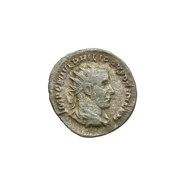 本物のフィリップ 1 世 (AD 244-249) 古代ローマのコイン AR アントニニアヌス / スペス