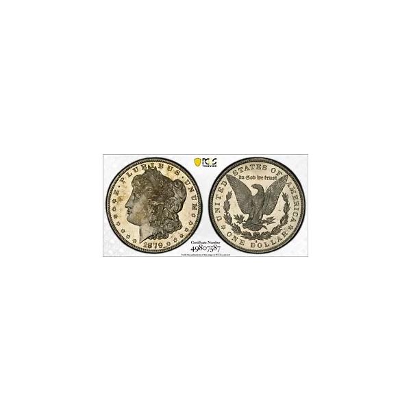 1879 S モルガン ドル PCGS 造幣局 63 (300760)
