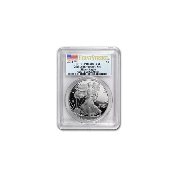 2011-W プルーフ アメリカン シルバー イーグル PR-69 PCGS (FS)