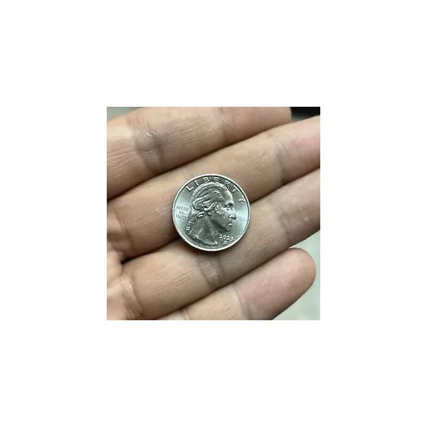 Jovita Idar クォーター 2023 D ミント エラーコイン読み取り「In Cod We Trust」