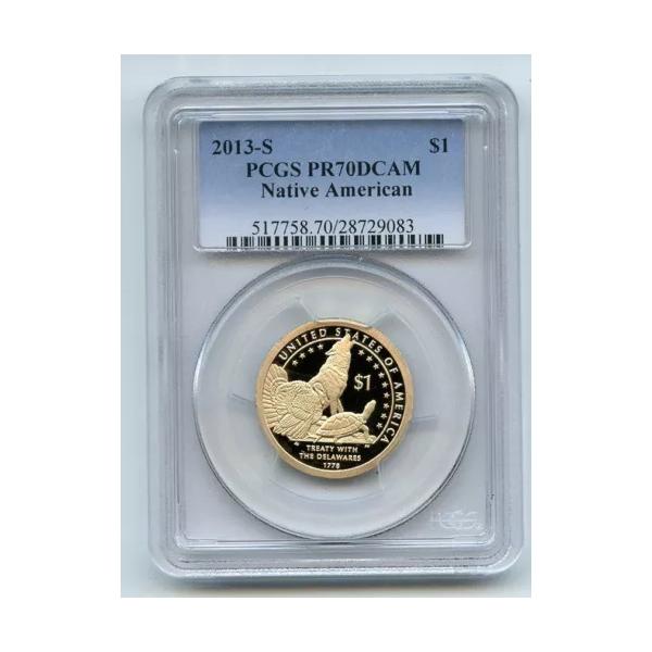 2013 S $1 サカガウィア ドル PCGS PR70DCAM
