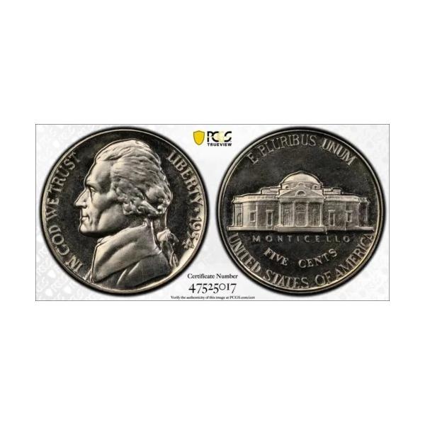 1954 P PCGS PR67 CAM - ジェファーソン ニッケル - 米国 5c コイン #47568A