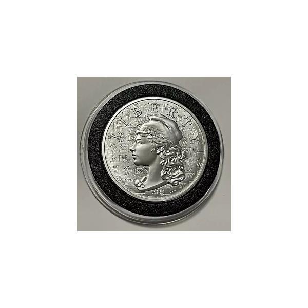 Lady Liberty The Awakening Piedfort Coin 2 トロイオンス .999 ファイン シルバー メダル ラウンド