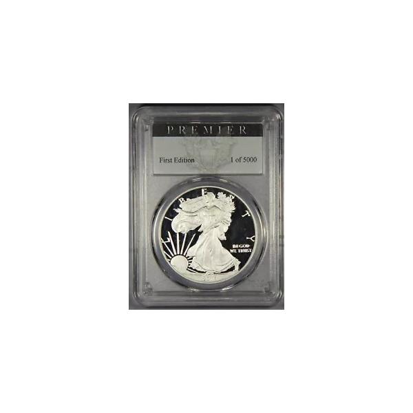 2016-W シルバー イーグル ドル プレミア PCGS PR70 DCAM 30 周年記念レタード エッジ