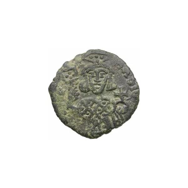 正真正銘のビザンチン帝国。テオフィラス (西暦 829 〜 842 年) 古代ローマのコイン A Follis