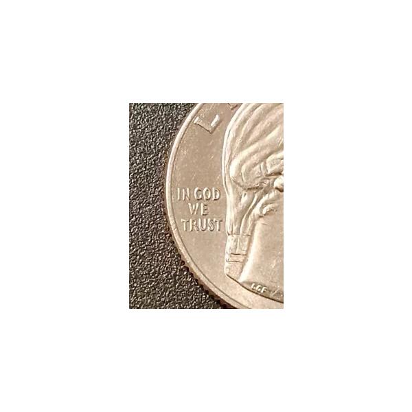 エラー - 2023 P - Jovita Idar クォーター エラー コイン ミント「IN COD WE TRUST」