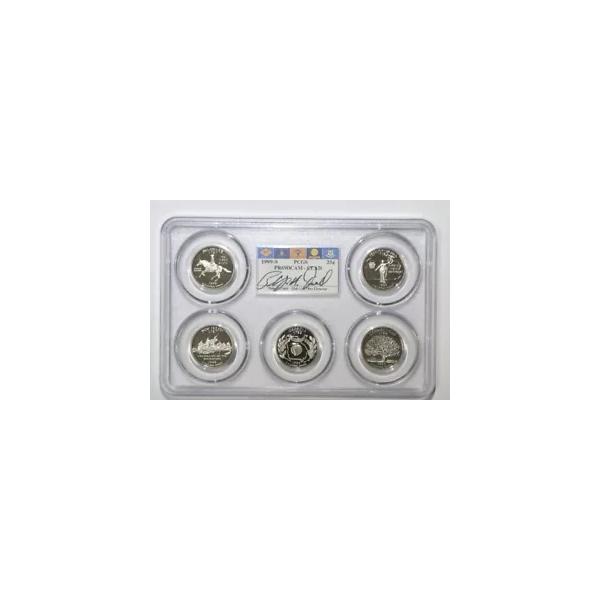 1999 - 2008 S プルーフ ステート クォーター セット コレクション - PCGS PR69DCAM Philip Diehl