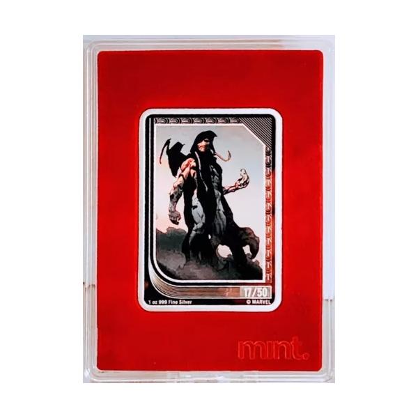 2023 - GORR THE GOD BUTCHER - # 17/50 MARVEL 1オンス シルバー ミント トレーディング コイン - レッド