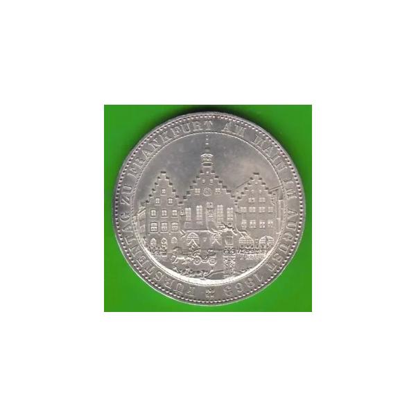 コイン Taler Frankfurt Vereinstaler 1863 F?rstentag Stempelglanz nswleipzig