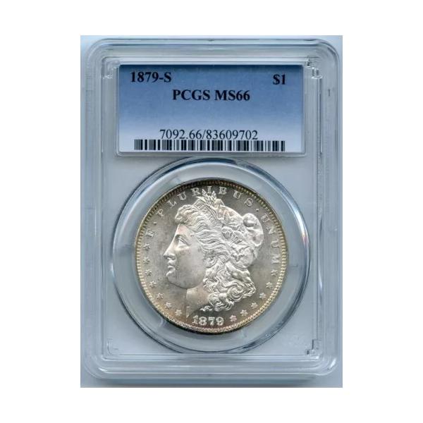 1879-S モーガン シルバー ダラー | PCGS MS66 $1 | GC045