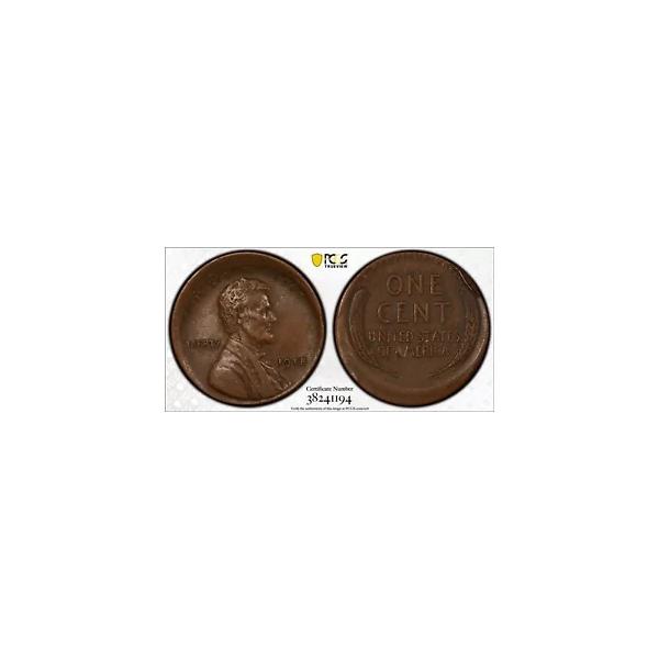 1918 1C PCGS X40 ミントエラー 3% オフセンター -RicksCafeAmerican.com