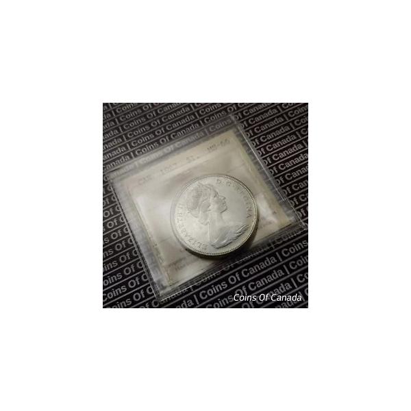 1967 カナダ $1 シルバー ダラー コイン - ICCS MS 66 - レア - トップグレード #coinsofcanada