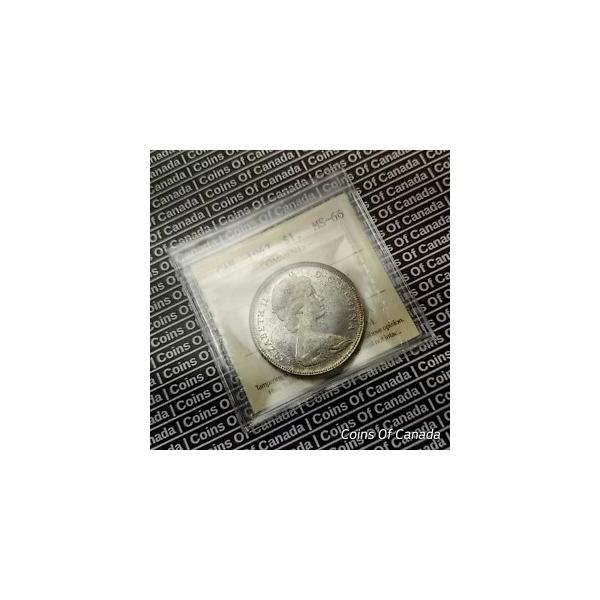 1967 カナダ $1 シルバー ダラー コイン - ICCS MS 66 - レア - トップグレード #coinsofcanada