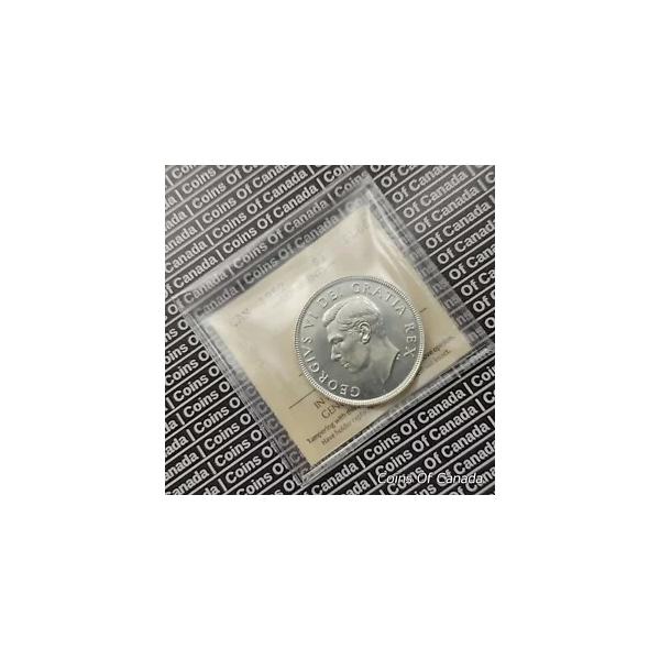 1952 カナダ $1 シルバー ダラー コイン ICCS PL 66 NWL #coinsofcanada