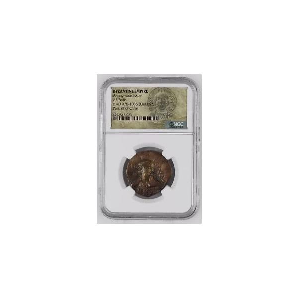 ビザンツ帝国匿名問題 AE Follis 976-1035
