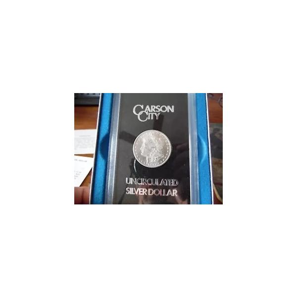 1881 CC GSA モーガン ドル!ブラストブライトホワイトブレザー！とても素敵なレアコイン！