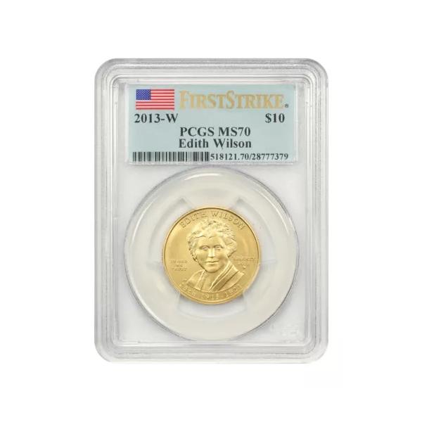 2013-W エディス ウィルソン $10 PCGS MS70 (ファースト ストライク)