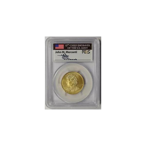 2013-W 最初の配偶者 アイダ マッキンリー ゴールド $10 MS 70 PCGS ファースト ストライク メルカンティ