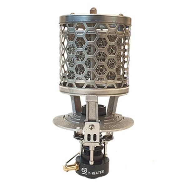 メタルフォーム加熱方式で、安全なガスヒーター韓国特許取得済商品メタルフォーム加熱方法で優れた熱量を提供。十分な長さのチェーンを提供し、安全に移動、使用可能。※ブラックを選択される際、ロゴ下側のブラック塗装は1つ１つ手作業で行っている為、ムラ...