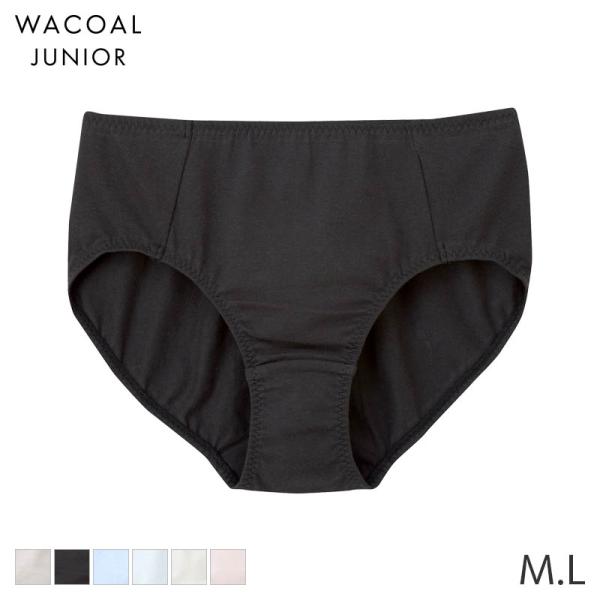 ■サイズ　M(ヒップ87〜95cm)　L(ヒップ92〜100cm)■主素材　綿95% ポリウレタン5%■ウエスト/はきこみ/股上　ハーフ 股上普通■レングス/裾/足ぐり　ノーマル■キーワード　ジュニアショーツ ティーン スタンダードショーツ...