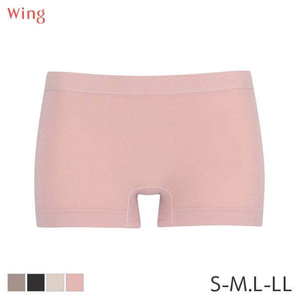 ■サイズ　S-M(ヒップ82〜95cm)　L-LL(ヒップ92〜105cm)■主素材　ナイロン90% ポリウレタン10%■ウエスト/はきこみ/股上　股上普通 ハーフ■レングス/裾/足ぐり　ボーイレングス■キーワード　ボーイレッグ ボクサータ...