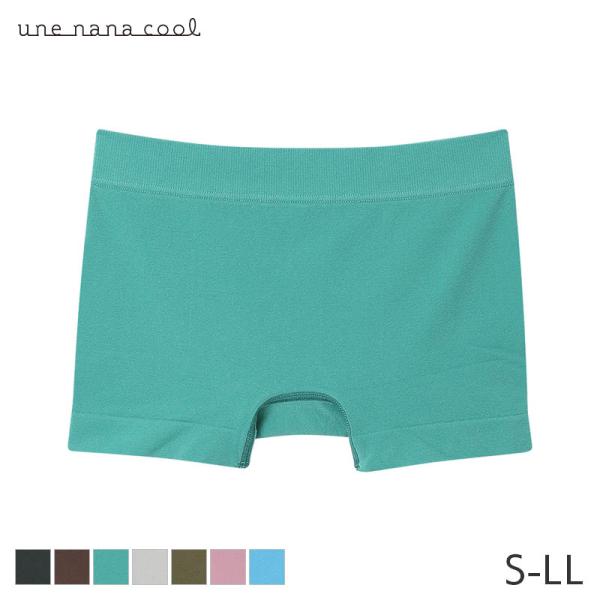 ■サイズ　S-LL(ヒップ82〜105cm)■主素材　ナイロン90% ポリウレタン10%■ウエスト/はきこみ/股上　股上浅め ビキニ■レングス/裾/足ぐり　ボーイレングス(セミスタンダード)■キーワード　ボーイレッグ ボクサー ボックスショ...