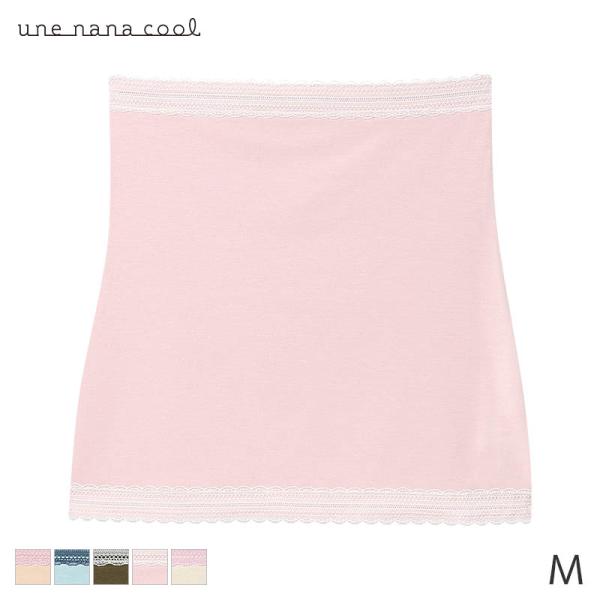 ■サイズ　M(ウエスト58〜70cm)■主素材　身生地：レーヨン50% 綿45% ポリウレタン5%　レース部：ナイロン ポリウレタン■キーワード　ハラマキ ウエストウォーマー 腹巻 温活 フェムケア 冷え対策 冷え性 フィット 薄手 やさし...