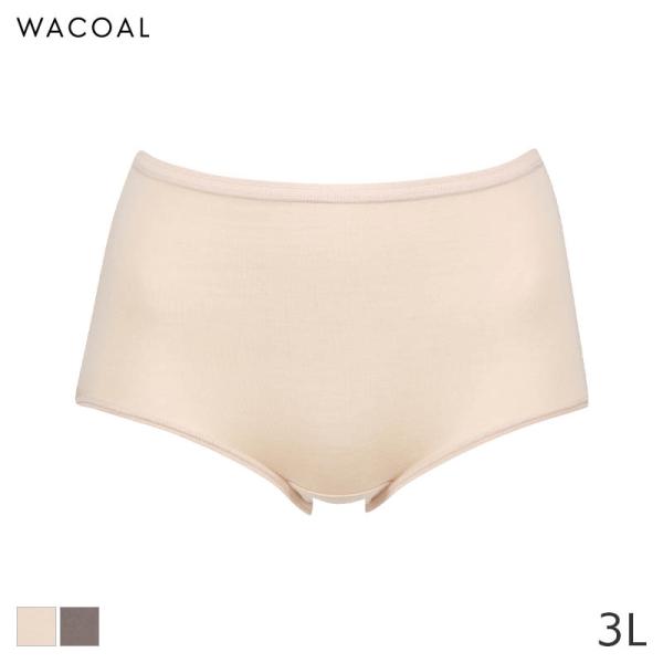 ■サイズ　3L(ヒップ102〜110cm)■主素材　綿 ポリウレタン ナイロン■ウエスト/はきこみ/股上　股上深め スタンダード■レングス/裾/足ぐり　ノーマル■キーワード　スタンダードショーツ フルバック 深ばきショーツ 身生地オーガニッ...
