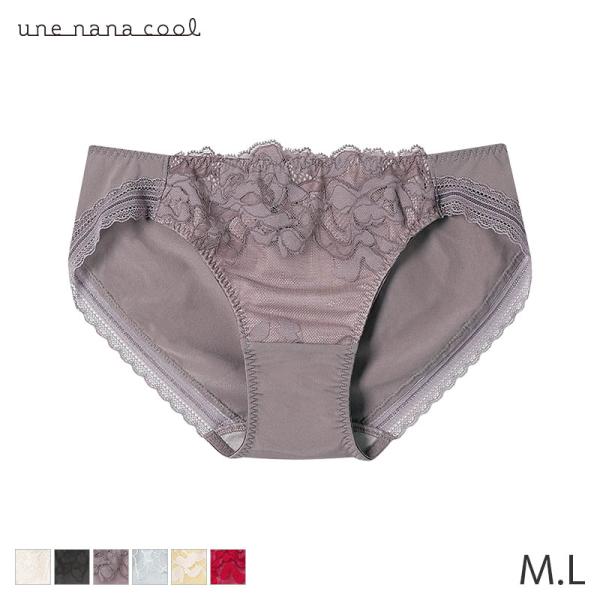 ■サイズ　M(ヒップ87〜95cm)　L(ヒップ92〜100cm)■主素材　ナイロン ポリウレタン ポリエステル■ウエスト/はきこみ/股上　股上浅め ビキニ■レングス/裾/足ぐり　ハイレッグ■キーワード　スタンダードショーツ ノーマルショー...
