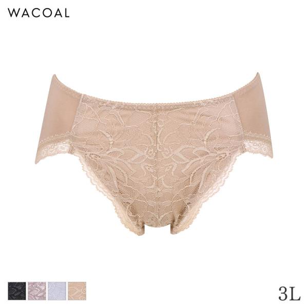 ■サイズ　3L(ヒップ102〜110cm)■主素材　綿 ナイロン ポリウレタン■ウエスト/はきこみ/股上　股上普通 ハーフ■レングス/裾/足ぐり　ハイレッグ■キーワード　スタンダード フルバック ノーマル 綿混 やわらかい やさしい BXC...