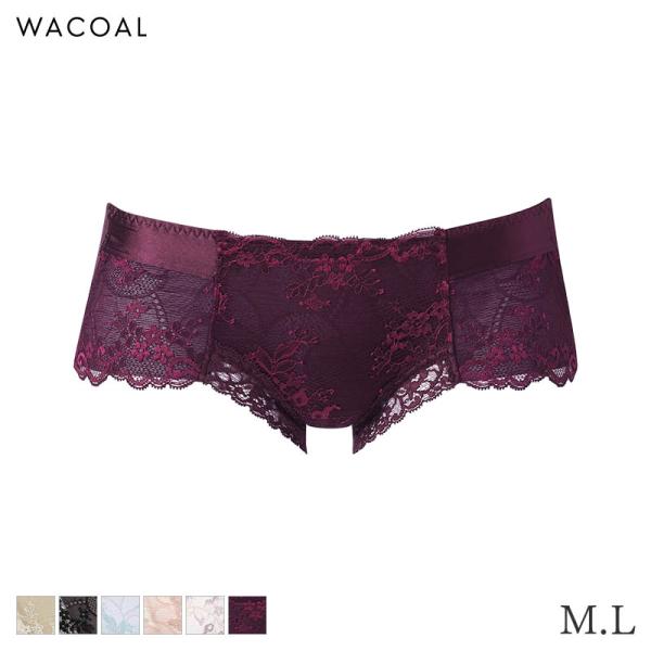 ■サイズ　M(ヒップ87〜95cm)　L(ヒップ92〜100cm)■主素材　ナイロン ポリウレタン ポリエステル■ウエスト/はきこみ/股上　股上浅め ビキニ■レングス/裾/足ぐり　ボーイレングス■キーワード　ボーイレッグ ローライズ フルバ...