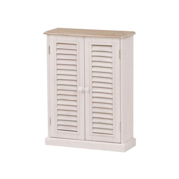 人気のホワイト家具、清潔で明るい印象です。カントリー調で個性的なトイレラック。省スペースでもペーパーロールやお掃除ブラシなどを清潔スッキリと収納できます。かすれたペンキや年月を経た木の質感など、シャビーテイストを再現したブロカントシリーズで...