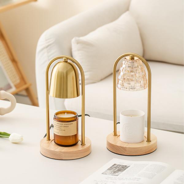 間接照明 寝室 ベッドサイド  アロマキャンドル火を使わずにアロマキャンドルを愉しめる、【商品名】キャンドルウォーマーランプ【商品内容】交換電球1個付き、コードの長さ（約1.5m）、中間スイッチ付き、消費電力（25W）【素材】シェード：スチ...