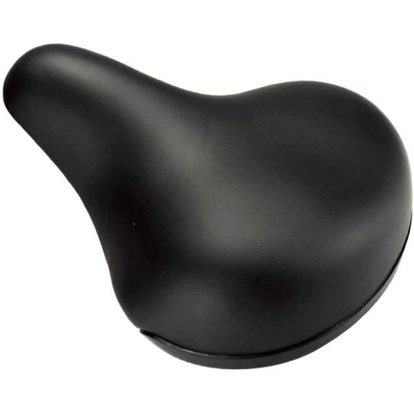 大型サドルで電動アシスト自転車、シティサイクルにピッタシです。サイズ 幅300mm×長さ285mm×厚み80mm