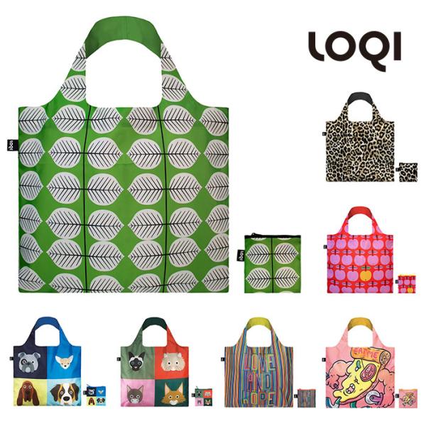 素材：リサイクルポリエステルサイズ：約幅50cm×高さ42cm 持手までの高さ69cmポーチサイズ：約幅11cm×高さ11.5cm重さ：約55g耐荷重：約20kgカテゴリー：エコバッグ ローキー アーティストコレクション リサイクル レジカ...