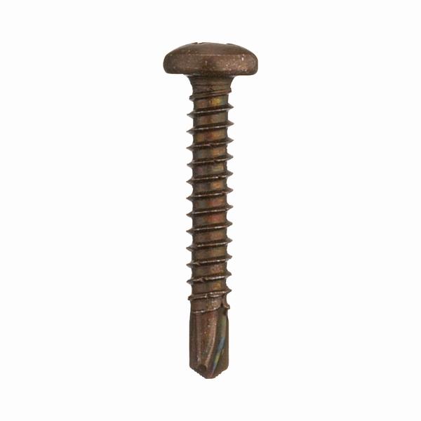 メーカー：若井産業サイズ（約）：呼び径4×全長30mm　頭径8.2mm 働き21mm適合板厚：1.2〜3.2mm材質：ステンレス（SUS410）頭部形状：ナベ容量：500本/箱用途：薄鋼板+鉄骨注意事項・画像はシリーズの代表イメージです。実...