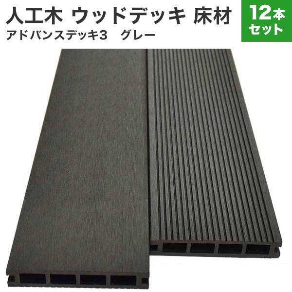 ■注意事項人工木材は、商品の特性上伸縮します。（厚みで1ｍｍ前後、幅で1〜3ｍｍ前後、長さで5ｍｍ〜10ｍｍ前後）基本的に冬場に縮み、夏場に伸びます。人工木は定尺よりも長めにラフカットされた状態でお届けします。施工前に木口を直角にカット（か...