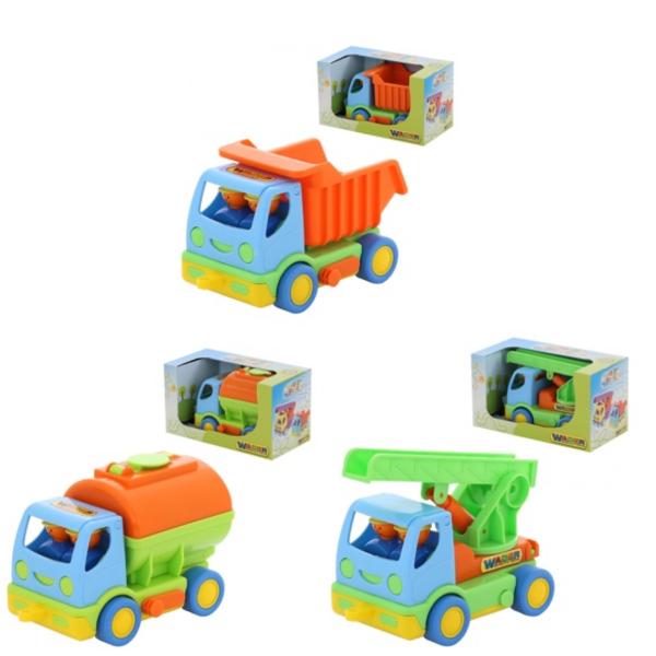 世界68か国以上で愛されているヨーロッパのおもちゃ【POLESIE ポリシエ】のMyFirstTruckシリーズ。ヨーロッパの安全基準EN-71規格の基、生産されておりますので、全てのおもちゃにCEマークが付いています。また、輸入しているお...