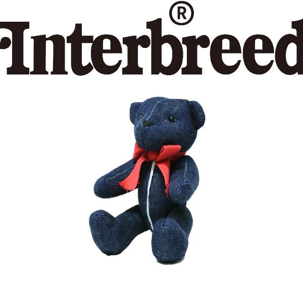 インターブリード  フィギュア INTERBREED Selvedge Supply “Indigo Teddy Bear”-Staff's Comment-デニムのセルビッチ(耳)をデザインパーツとして使用する"Selvedge Supp...