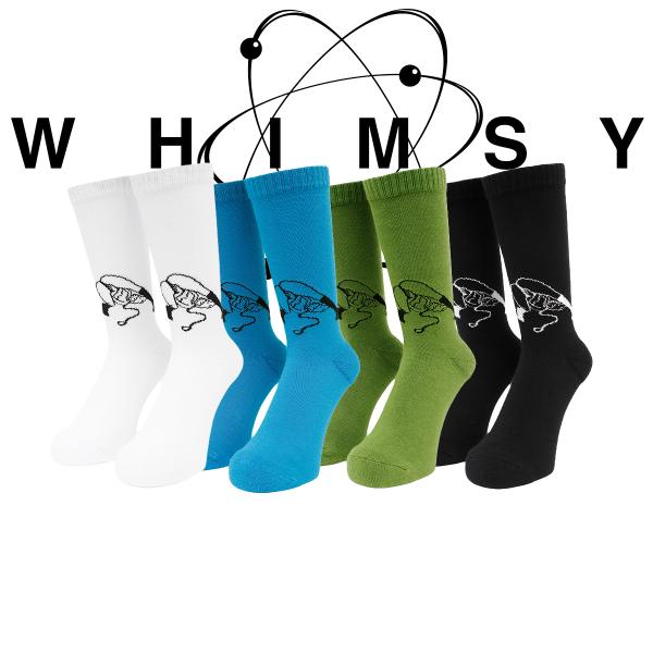 Whimsy Socks ウィムジーソックス Angel Socks Mint Socks 4Color■Staff's Comment　Whimsyでは定番のピンナップガールシリーズ。本来ならキャラクターの紹介を記載したいところだが、今回...