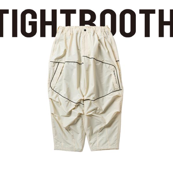 TIGHTBOOTH タイトブース パンツ TBPR TIGHT BOOTH Piping Tactical Balloon Pants Ivory-Staff's Comment-・パイピング切り替えデザインのバルーンパンツ。・裾を狭め、...