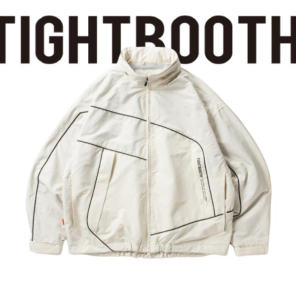 TIGHTBOOTH タイトブース ジャケット TBPR TIGHT BOOTH Piping Tactical Jacket Ivory-Staff's Comment-・パイピング切り替えデザインの2wayスタンドカラージャケット。・カ...