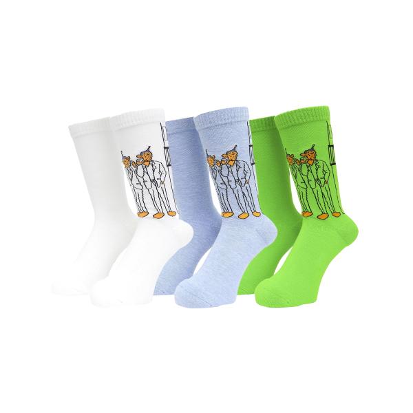Whimsy Socks ウィムジーソックス Peepo-San Socks 3Color■Staff's Comment　ピーポさん、部下ができた模様。Graphic by Y9-Whimsy Socks-2015年創設。スケートボードの...
