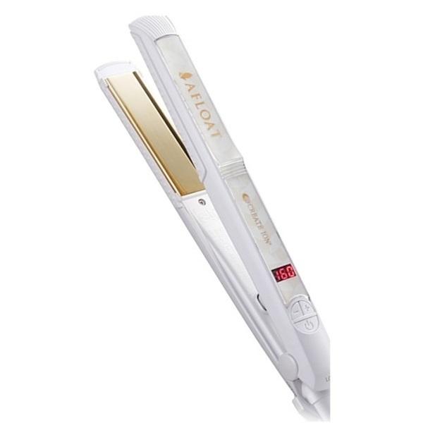 美のカリスマが追求した、究極のストレートを実現。アフロートヘアデザイナー 宮村浩気氏プロデュース■スーパーシャインプレート・クレイツイオンゴールド加工・特殊ラバー加工・クッション機能　（プレート上部のみ）■セラミックヒータープレート内部に搭...