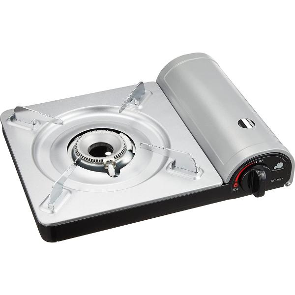 3.5kw/3,000kcal/hの高火力ガスで美味しく調理！鍋物料理などに欠かせない卓上カセットコンロです。従来商品よりも小さく、テーブルを広く使えます。土鍋を使っても中が見えやすい薄型ボディ。品番：GC-MS1本体サイズ：W 323×D...