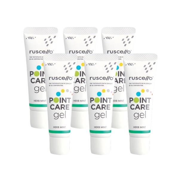 フッ素950ppm配合。発泡剤・研磨剤無配合。歯間をケアする薬用ジェル。歯間ブラシやワンタフトブラシに。ハーブミントの香り。商品名 GC ルシェロ ポイントケアジェル 30g 医薬部外品 &amp;times; 6 内容量 30g x 6 ...